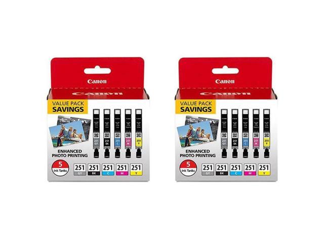 Click here for Canon CLI-251 5-Color Ink Pack for MG5620  MG6620... prices