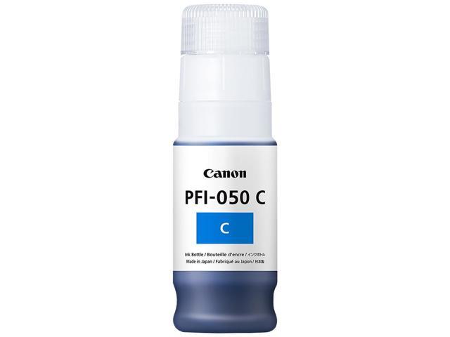 Click here for Canon PFI-050 70ml Cyan Pigment Ink Tank for image... prices
