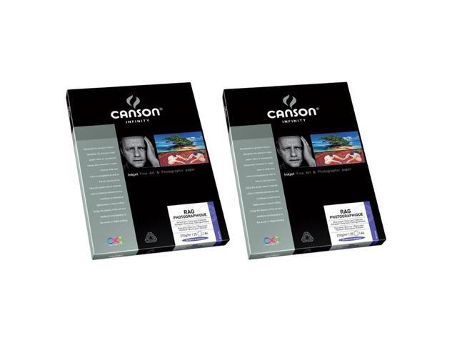 Click here for Canson Infinity 2 Pack Rag Photographique 100 Cott... prices
