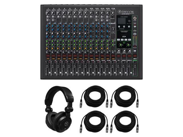Click here for Mackie Onyx 24-Ch Analog Mixer  Bundle w/TAPH100 H... prices