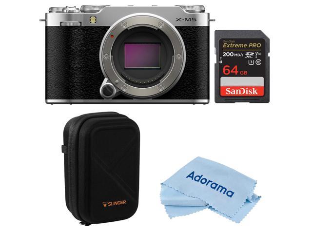 Click here for Fujifilm X-M5 Mirrorless Camera  Silver  Bundle wi... prices