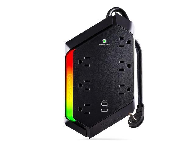 Click here for CyberPower GXS604C2 6 Outlet RGB Surge Strip With... prices