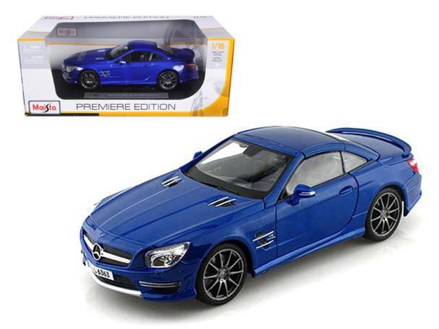 Click here for 2012 Mercedes SL 63 AMG Blue 1/18 Diecast Car Mode... prices