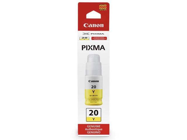 Canon Canon GI-20 MegaTank Ink - Inkjet - Yellow - 1 Each