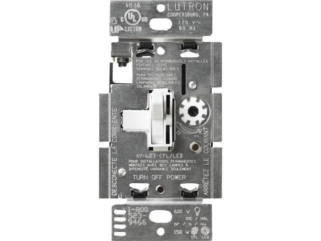 Click here for Lutron Toggler Incandescent/Halogen/LED/CFL White... prices