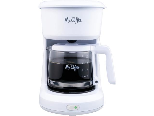 Click here for Mr. Coffee 5-Cup White Switch Coffee Maker 2134286 prices