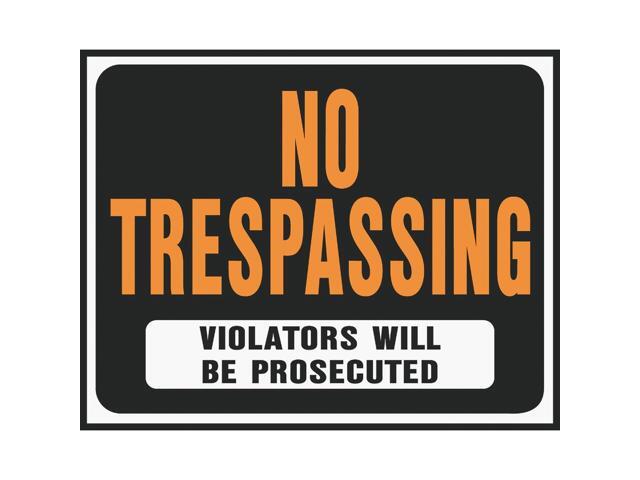 Click here for Hy-Ko 15X19 NO TRESPASS SIGN SP-104 Pack of 5 prices