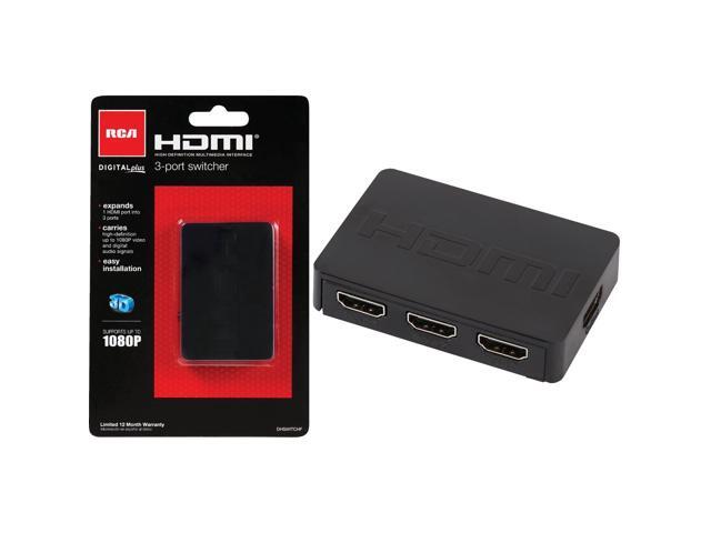 Click here for Rca 3-In 1-Out 4k Hdmi Switch Box - Black 2.99 X 2... prices