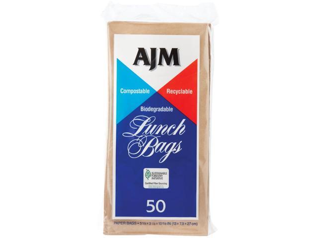 Click here for AJM Paper Lunch Bag (50-Count) LB24LAJ prices