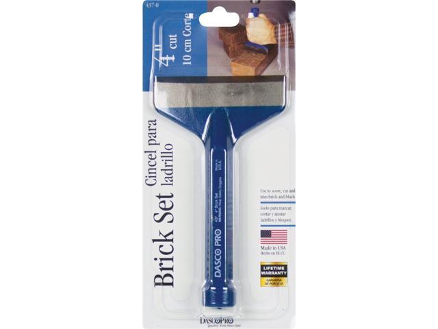 Click here for Dasco 4 In. x 7 In. Steel Brick Set 0437-0 prices