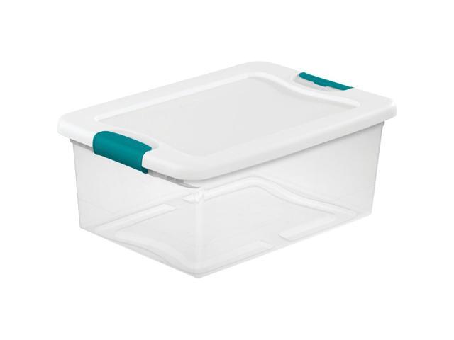 Click here for Sterilite 14948012 Latching Storage Boxes  Clear... prices
