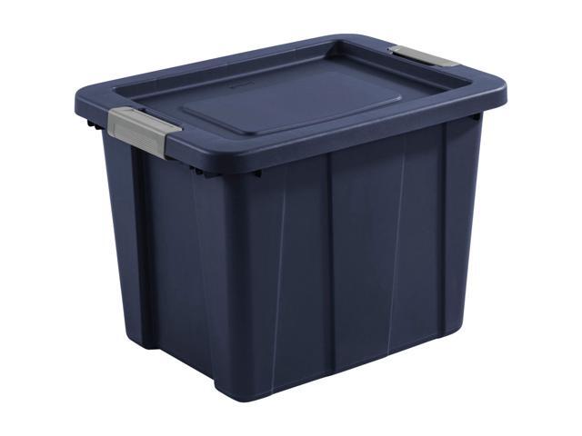 Click here for Sterilite Tuff1 18 Gal. Dark Indigo Latching Tote... prices
