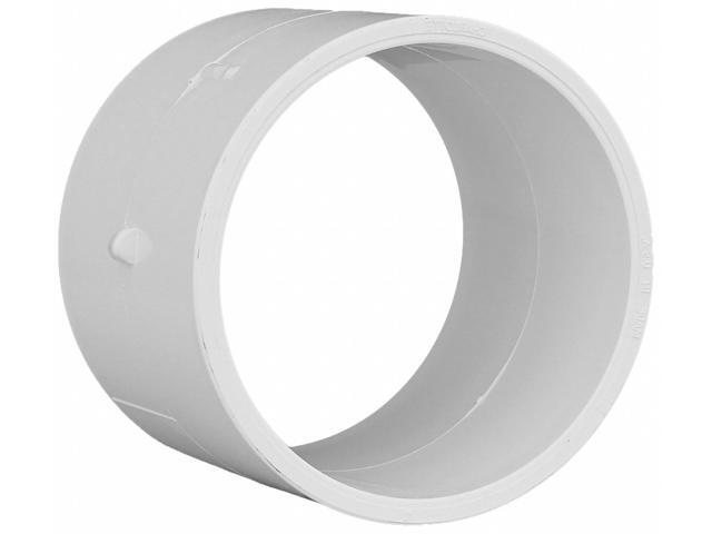 Click here for ZORO SELECT 05968 PVC Repair Coupling  Hub  4 in P... prices