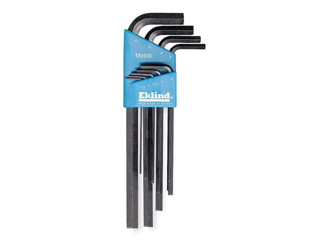 Click here for EKLIND 11609 9 Piece Metric L-Shape Hex Key Set  1... prices