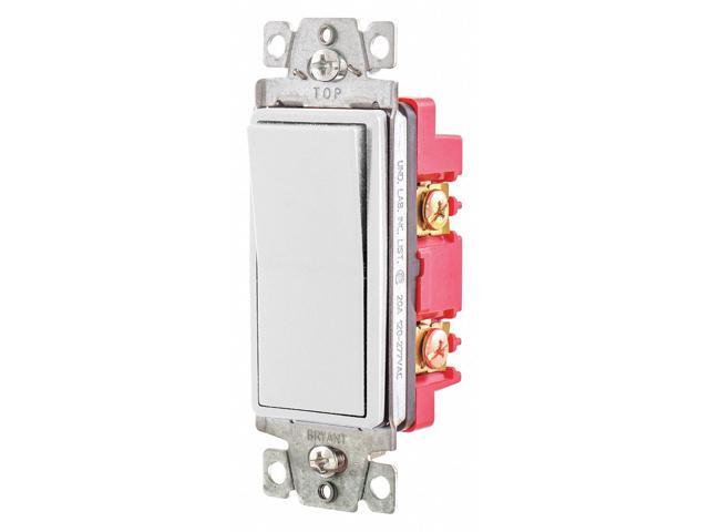 Click here for Wall Switch 20A White 4-Way Type Rocker BRYANT 990... prices