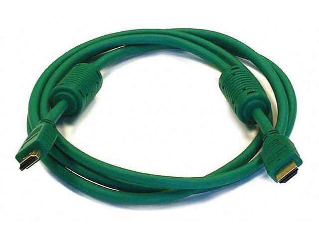 Click here for Monoprice HDMI Cable - 6 Feet - Green High Speed... prices