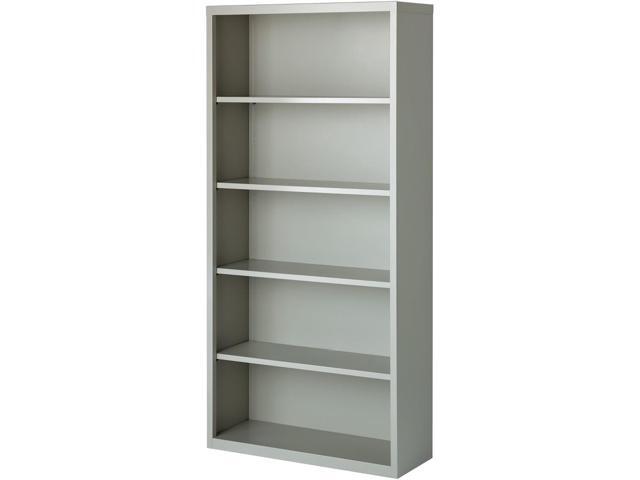 Click here for Lorell Steel Bookcase 5-Shelf 34-1/2x13x72 Light G... prices