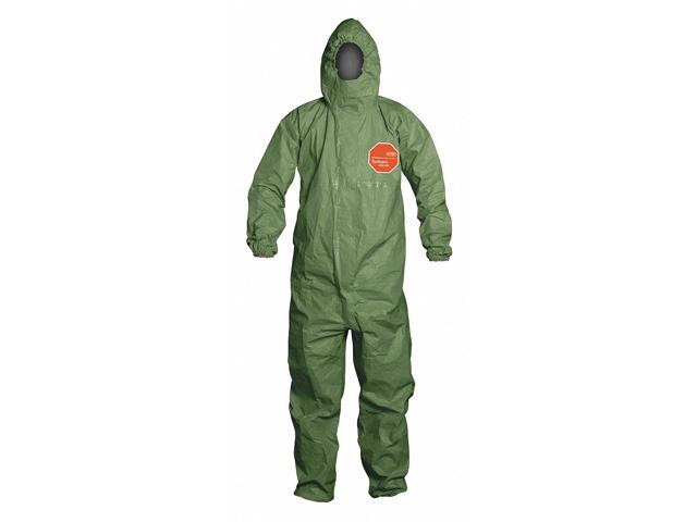 Click here for DUPONT QS127TGRSM000400 Hooded Chemical Resistant... prices