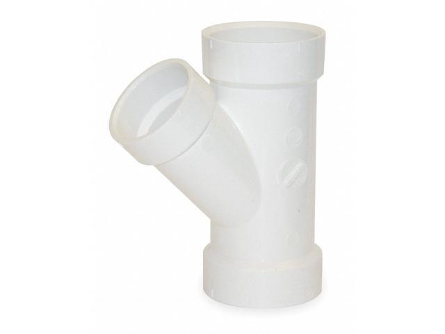Click here for ZORO SELECT 06137 PVC Wye  Hub  6 in x 6 in x 4 in... prices