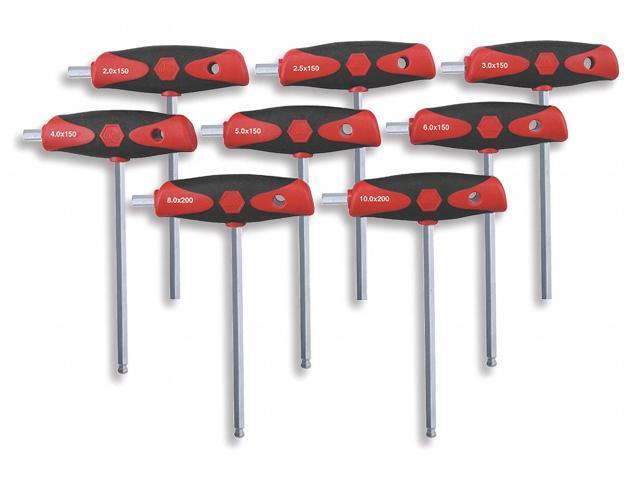 Click here for WIHA 54095 8 Piece Metric T-Shape Hex Key Set  540... prices