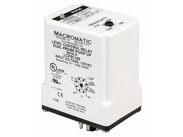 Click here for MACROMATIC LCP2C100 Control Relay Dual Pump Up 120... prices
