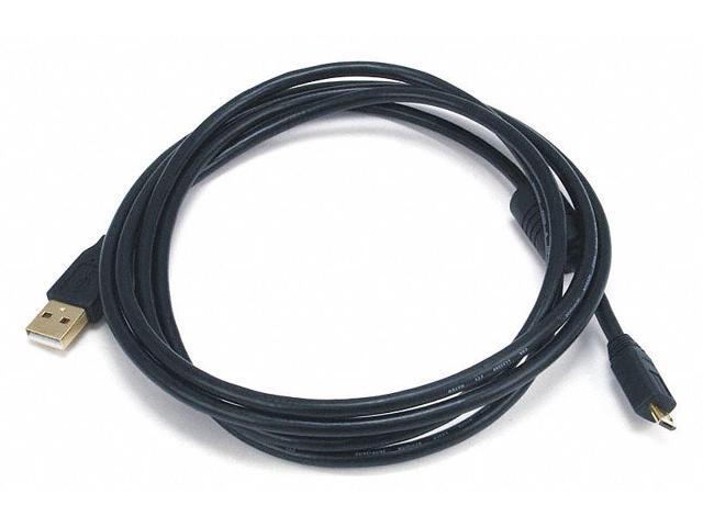 Click here for Monoprice USB 2.0 Cable - 6 Feet - Black USB Type-... prices