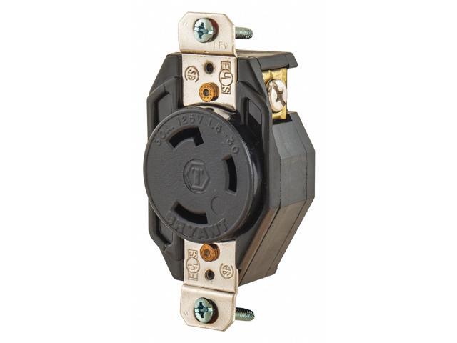 Click here for Black Locking Receptacle  30 Amps  125VAC Voltage... prices