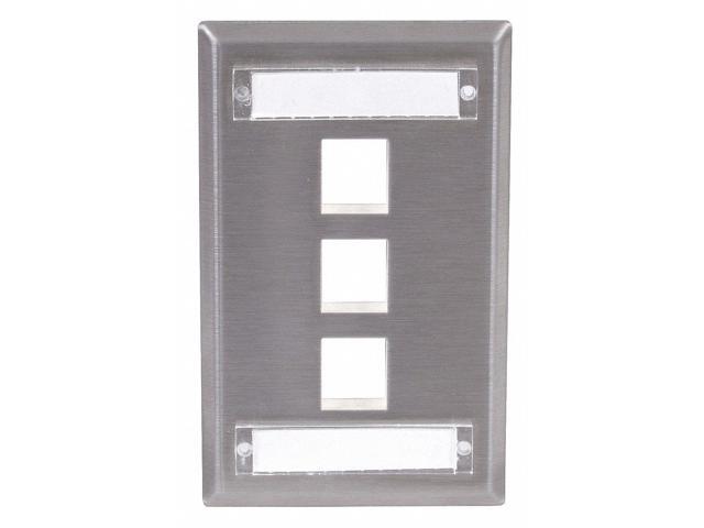 Click here for Hubbell SSFL13 Stainless Steel Plate with Label Fi... prices