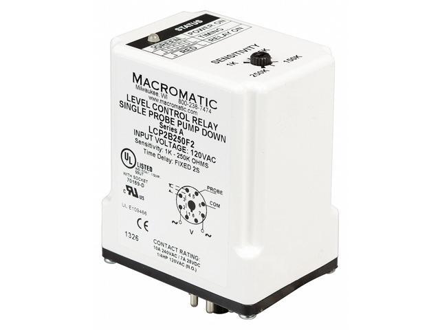 Click here for MACROMATIC LCP2B250F2 Control Relay Single Pump Do... prices