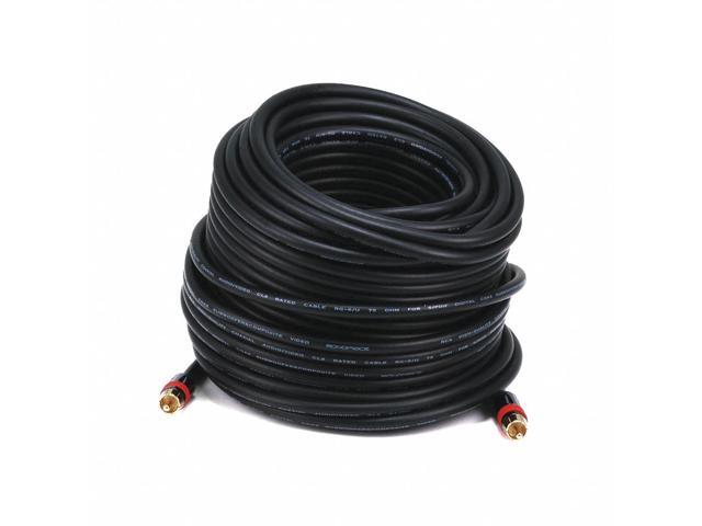Click here for Monoprice Coaxial Audio/Video - 100 Feet - Black R... prices