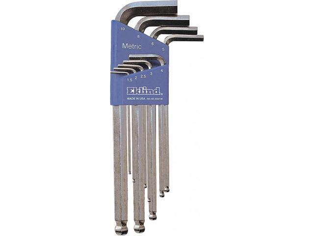 Click here for EKLIND 13709 9 Piece Metric L-Shape Hex Key Set  1... prices