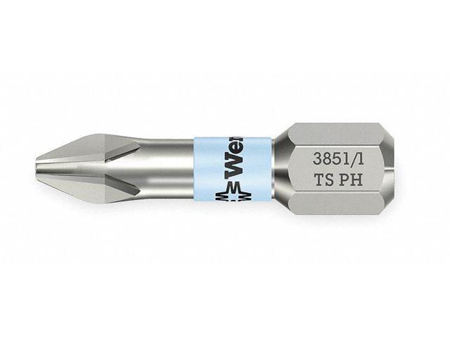 Click here for WERA 05071010001 Torsion Bit SAE 1/4 Hex #1 1 SS prices