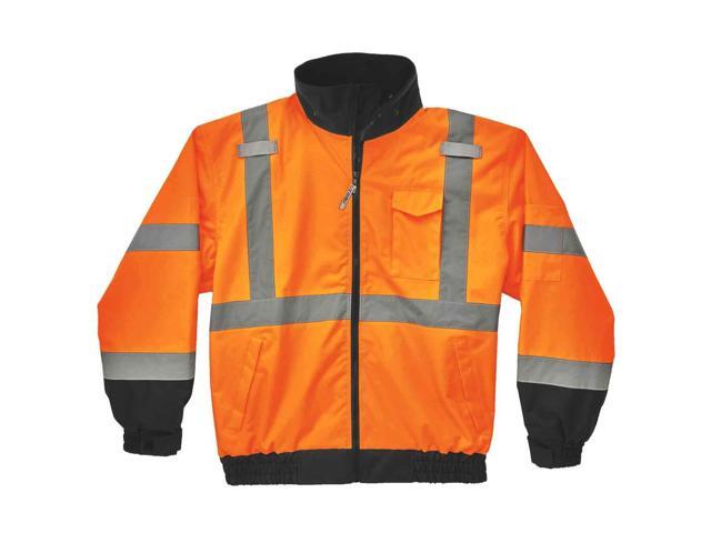 Click here for 8379 XL Orange Type R Class 3 Fleece Lined Bomber... prices