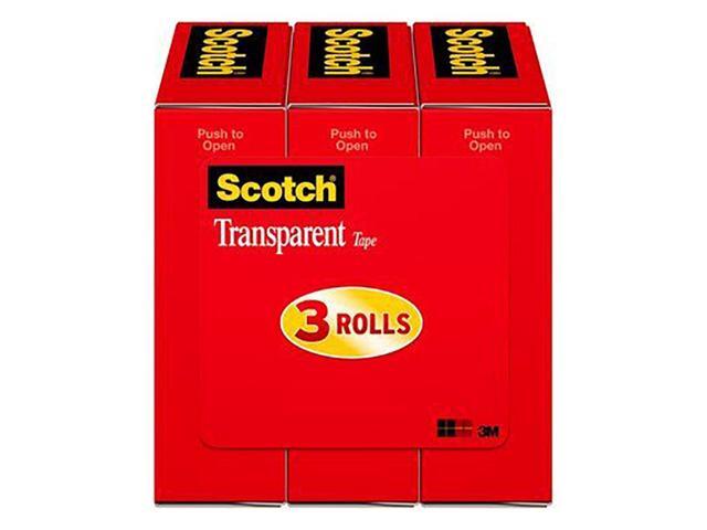 Click here for Scotch(R) Transparent Tape 600K3  3/4 in x 1000 in... prices