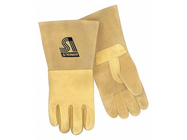 Click here for STEINER P750-L Welding Gloves  Gauntlet Cuff  Stra... prices