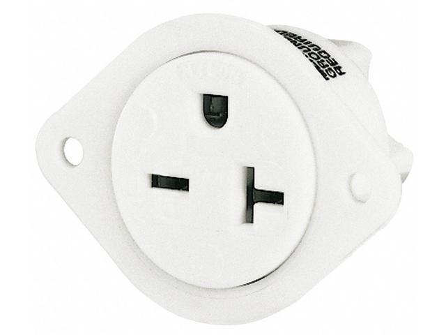 Click here for BRYANT 5479 20A Single Flanged Receptacle 250VAC 6... prices
