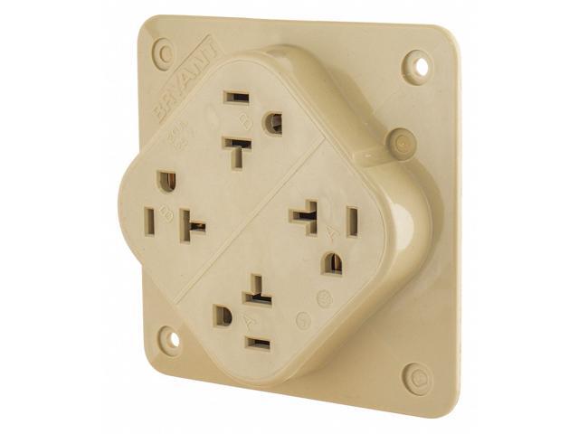 Click here for BRYANT 21254I 20A Quad Receptacle 125VAC 5-20R IV prices