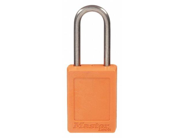 Click here for Lockout Padlock  Keyed Alike  Orange  3/16In.  PK1... prices