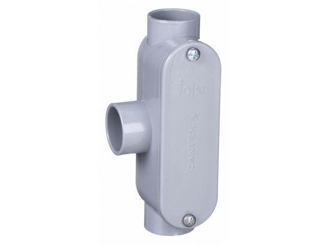 Click here for CANTEX 5133565 Conduit Outlet Body  PVC  T  Standa... prices