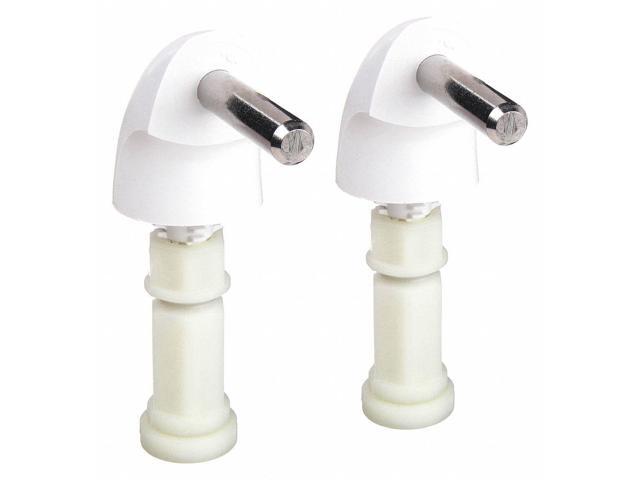 Click here for BEMIS HK84-000 Toilet Seat Hardware  2 Hinges w/Nu... prices