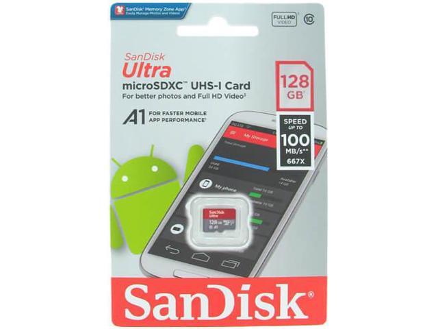 Click here for SanDisk SDSQUAR-128G-GN6MN DCM 128GB 8p MSDXC r100... prices