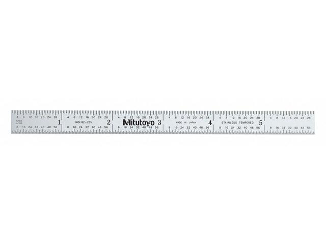 Click here for MITUTOYO 182-205 Steel Rule  Flexible 6In 32/64ths... prices