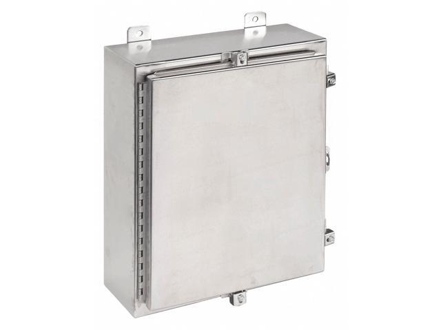 Click here for Wiegmann Enclosure Stainless Steel #3 Brushed SSN4... prices