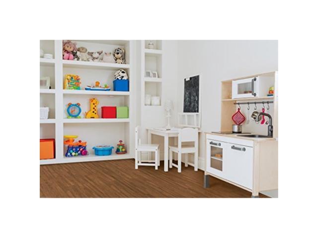 Interlocking Foam Anti Fatigue Floor Tiles 4 tiles/16 Sq. Ft.  One Size  Brown