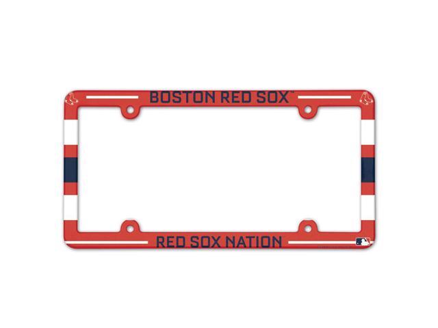 Click here for Boston Red Sox License Plate Frame Plastic Full Co... prices
