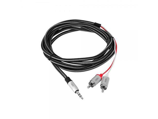 Click here for SIIG CB-AU0F12-S1 6.56 ft. Woven Fab RCA Stereo Ca... prices