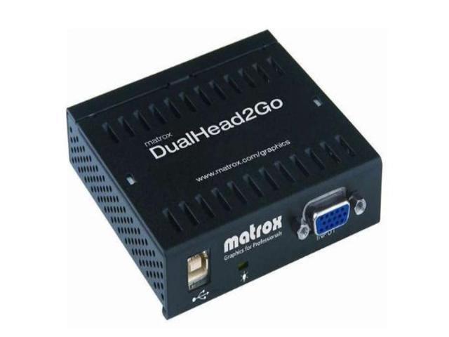 Click here for Matrox Dual Head 2 Go ROHS Compliant USB Powered D... prices