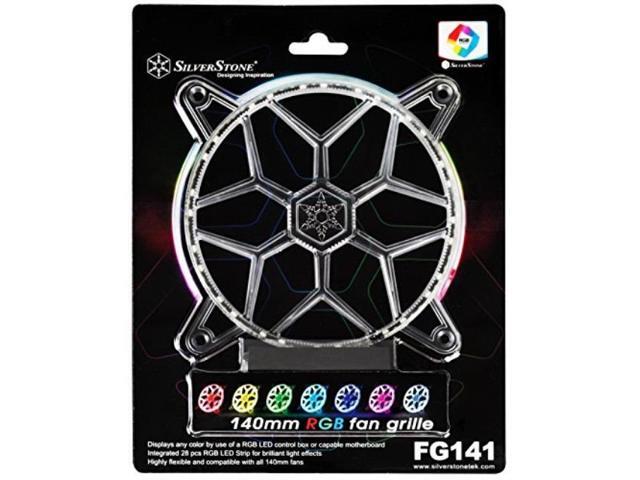 Click here for SilverStone Technology 140mm RGB LED Fan Guard / G... prices