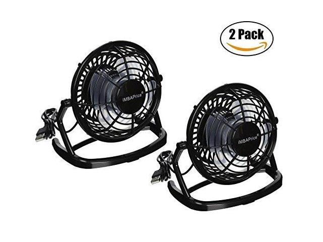 Click here for iMBAPrice(Pack of 2) 4 Quiet USB Mini Desktop Plas... prices