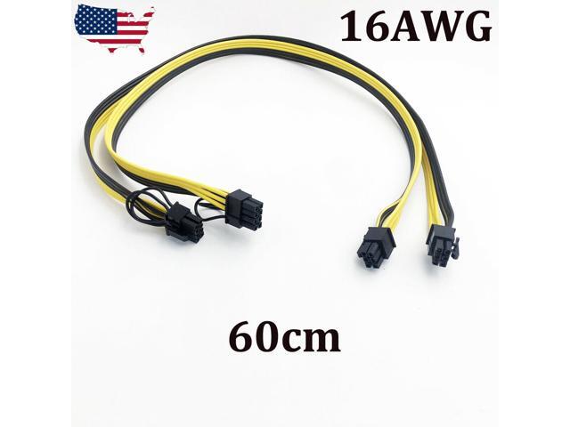 Click here for 2 Pcs 6 Pin Pci-E To 8 Pin (6+2) Pci-E Power Cable... prices
